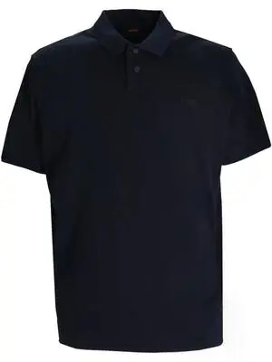BOSS Interlock Cotton Polo Shirt - Blue