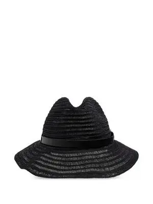 Emporio Armani Straw Hat - Black