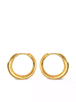 Charlotte Chesnais Biseau Hoop Earrings - Gold