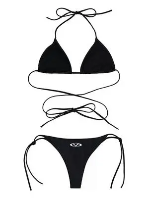 Vetements Logo-print Bikini Set