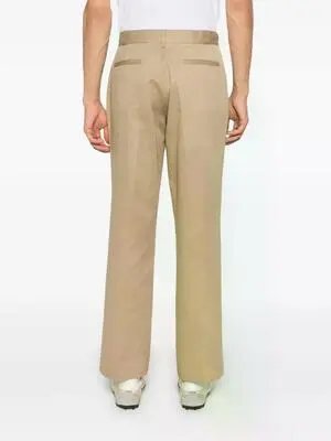 MAISON MARGIELA Creased Trousers - Neutrals