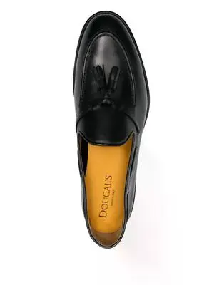 DOUCAL'S Leather Loafers - Black