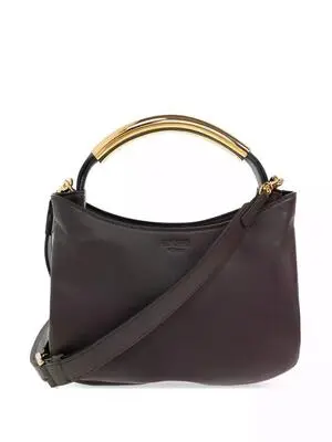 Moschino Leather Tote - Brown