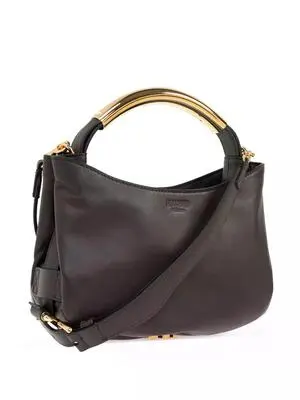Moschino Leather Tote - Brown
