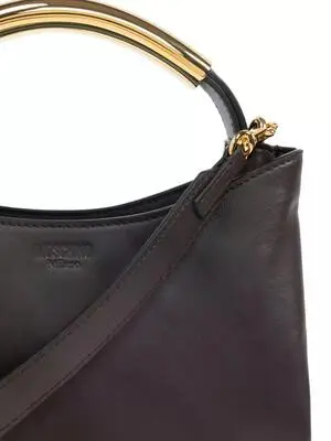 Moschino Leather Tote - Brown