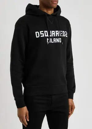 Dsquared2 Cool Fit Logo Hooded Sweatshirt