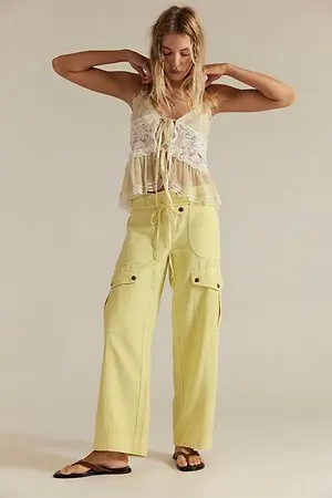 Free People Elasticated Pants For Women