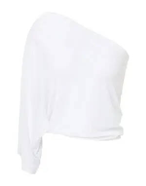FISICO One-shoulder Tulle Top