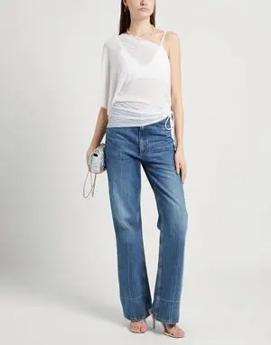 FISICO One-shoulder Tulle Top