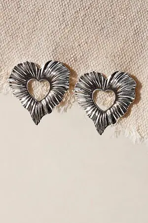 MIRANDA FRYE Amour Earrings - Silver