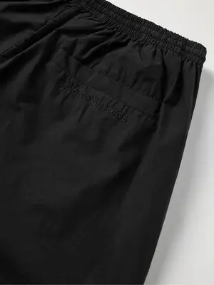 Acne Studios Wide-leg Cotton And Nylon-blend Trousers
