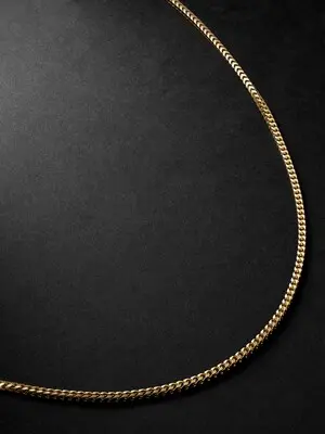 Windsor 14-karat Curb Chain Necklace - Gold