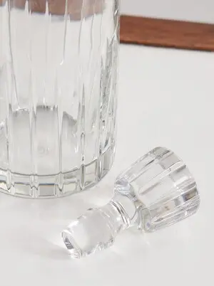 Christofle Iriana Crystal Whisky Carafe