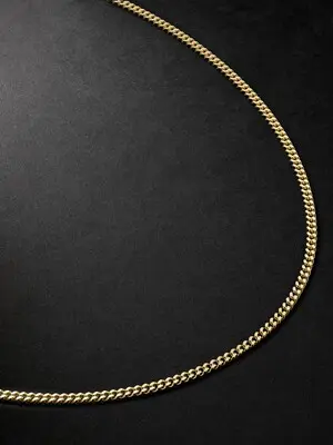 STEPHANIE WINDSOR Windsor 14-karat Franco Chain Necklace