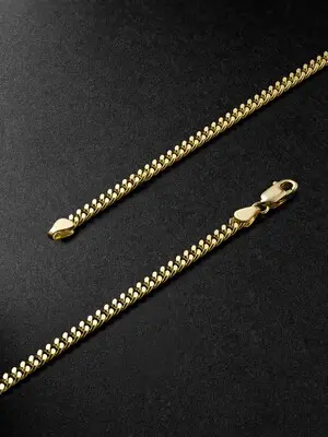STEPHANIE WINDSOR Windsor 14-karat Franco Chain Necklace
