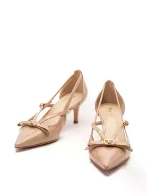 TWINSET 60mm Bow-detailing Pumps