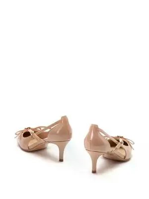 TWINSET 60mm Bow-detailing Pumps