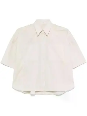 Brunello Cucinelli Graphic-motif Shirt - Neutrals
