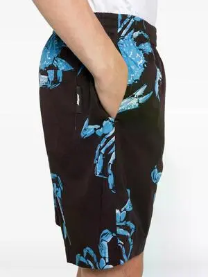 MSGM Graphic-print Shorts