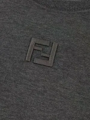 Fendi Ff-embroidered Sweatshirt
