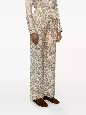 GOLDEN GOOSE Brittany Straight-leg Trousers - Neutrals
