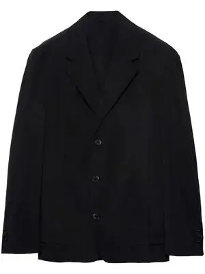 Prada Single-breasted Blazer - Black