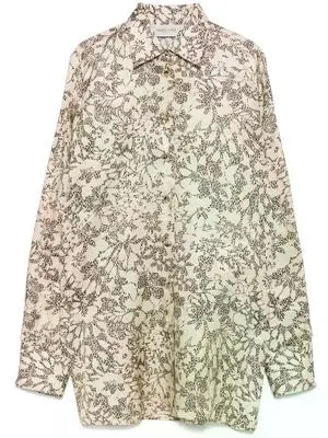 GOLDEN GOOSE Maira Floral Print Shirt
