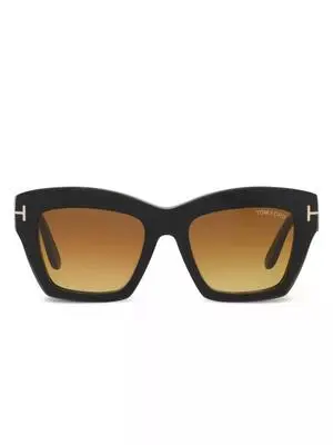 TOM FORD Oversized Square Frame Sunglasses - Black