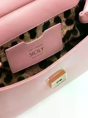 Dolce & Gabbana Small Sicily Tote - Pink