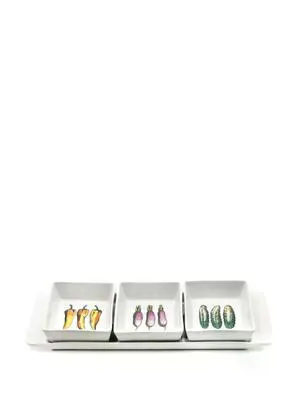 FORNASETTI Mano E Verdura Appetiser Set