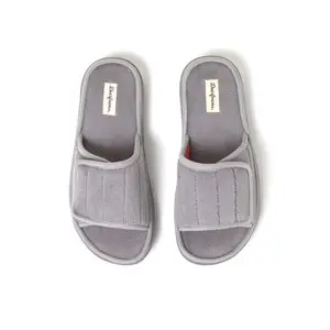 DEARFOAMS Collin Terry Adjustable Slide Slipper - Medium Grey