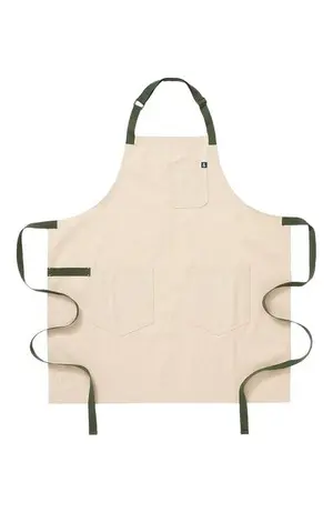 HEDLEY & BENNETT The Essential Apron White - Sage