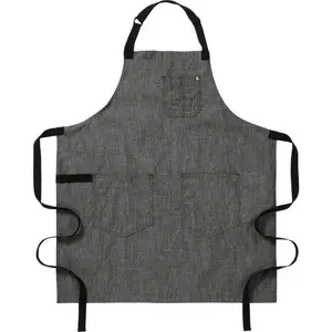 HEDLEY & BENNETT The Essential Apron Grey - Peppercorn