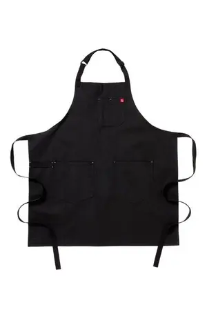 HEDLEY & BENNETT The Essential Apron Black - Caviar