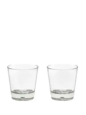 FORNASETTI Tema E Variazioni Glass Cup - Black