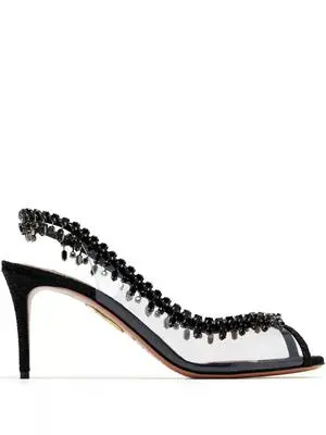 Aquazzura Peep Toe Pumps