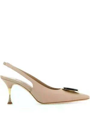 Manolo Blahnik 70mm Chiaransli Pumps