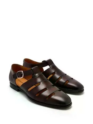 Magnanni Leather Sandals - Brown