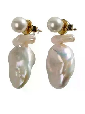 Simone Rocha Freshwater Pearl Earrings