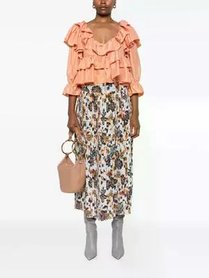 Ulla Johnson Alexi Midi Skirt