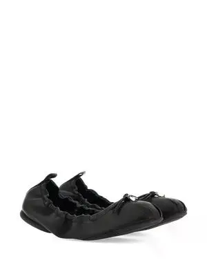 Hogan H684 Ballet Flats - Black