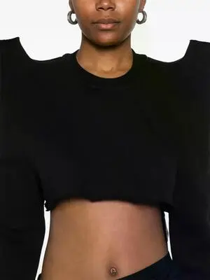 Rick Owens Cropped Sweatshirt