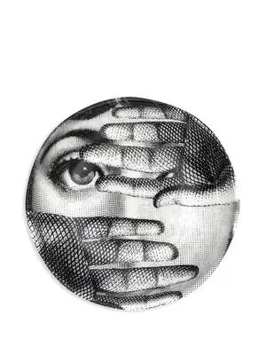 FORNASETTI Tema E Variazioni N.154 Ashtray - Black