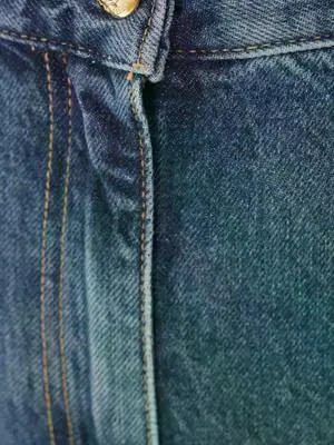Elisabetta Franchi Mid-rise Cropped Jeans