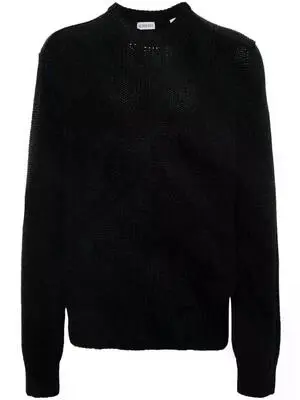 Burberry Logo-jacquard Cashmere Jumper