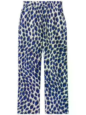 BURBERRY Burberry Graphic-Print Trousers