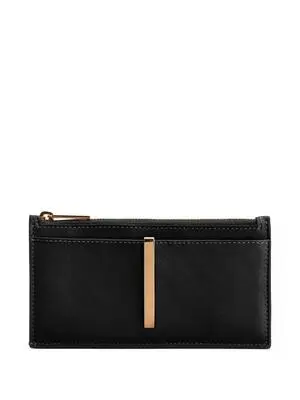 TOD'S Zip-pocket Cardholder - Black