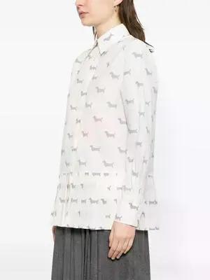 Thom Browne Pleated Bottom Shirt