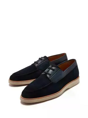 Magnanni Suede Boat Shoes