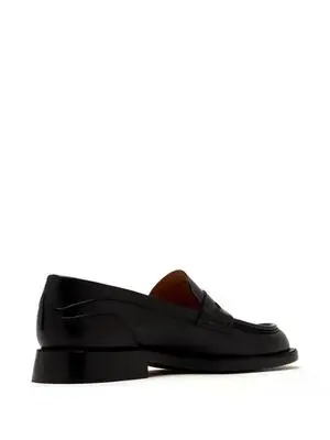 Magnanni Leather Penny Loafers